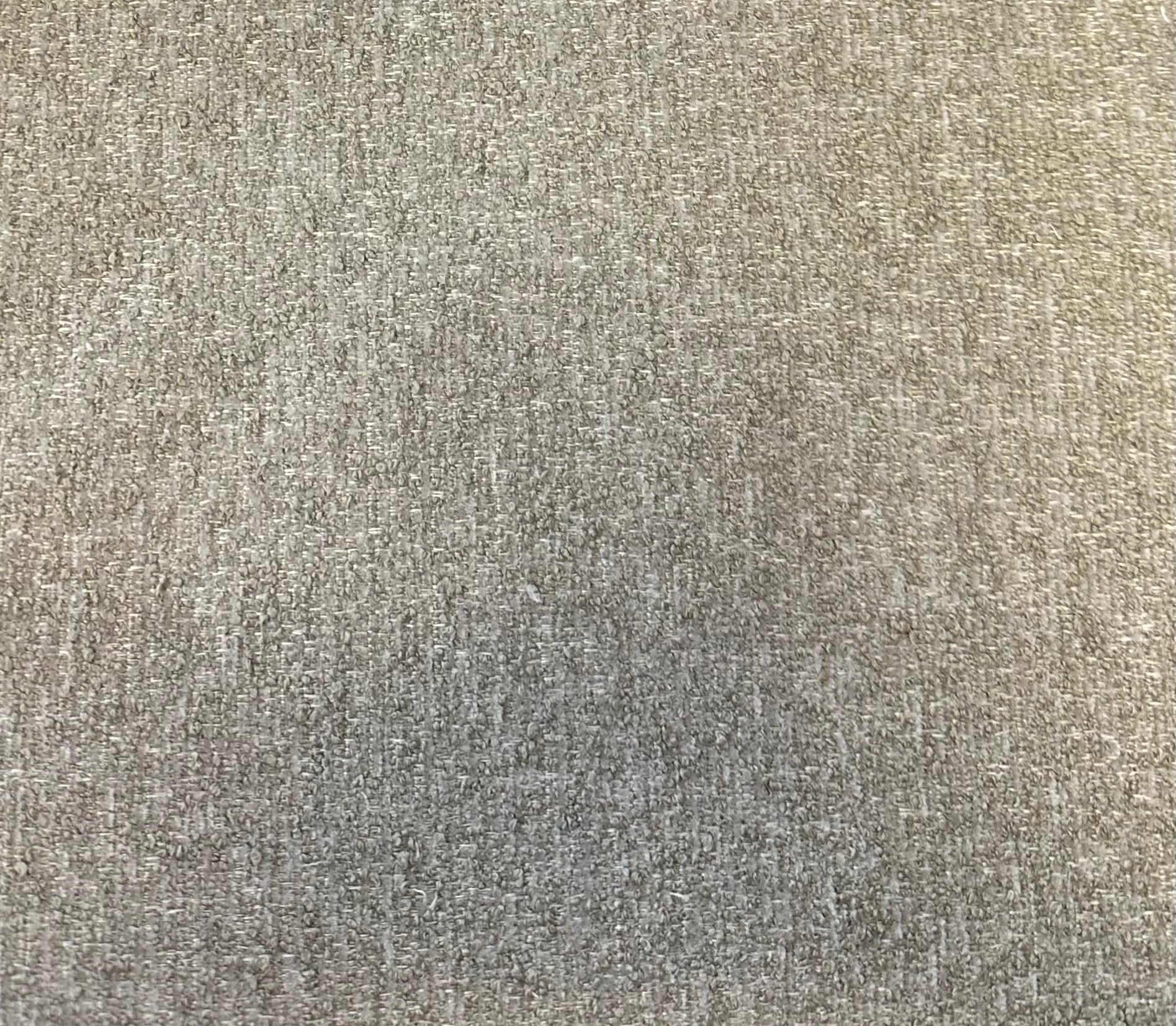 Wayfarer Taupe Textured Chenille Crypton Upholstery Fabric