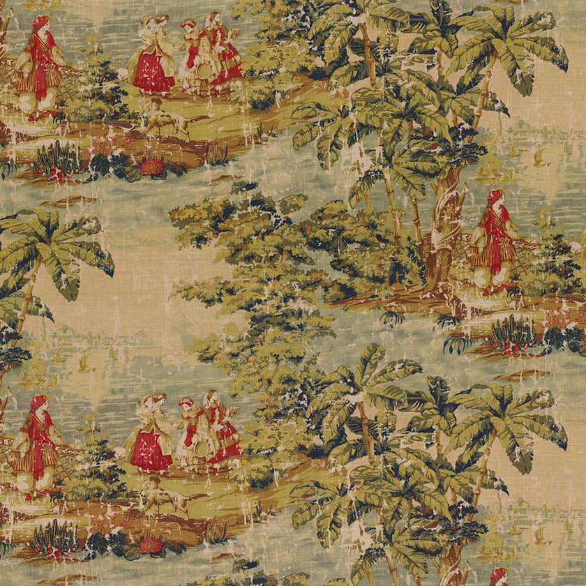 Toile Fabric by the Yard: Scenic & Elegant Designs