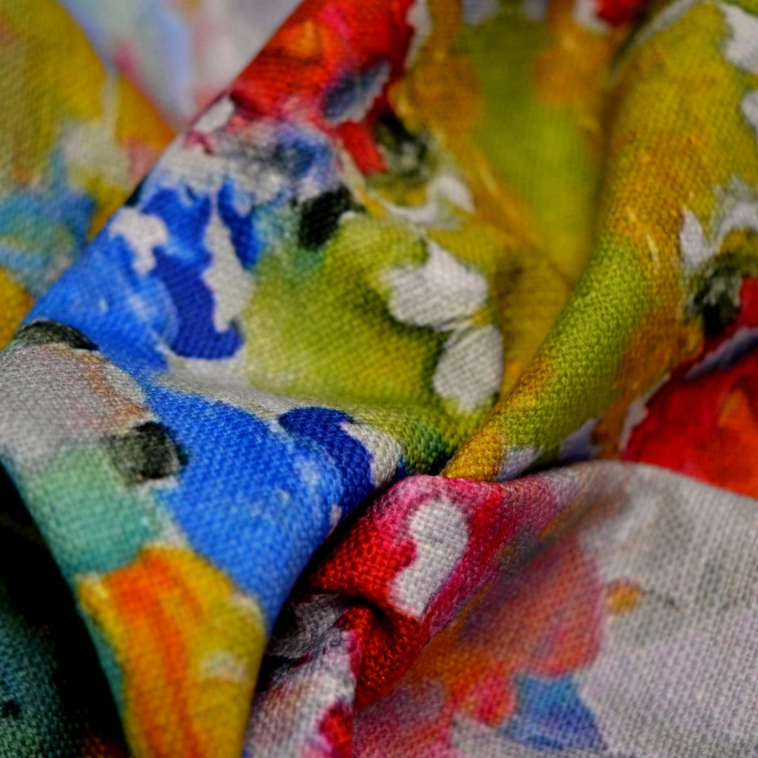 Lakeside Dazzle Bold Colors Abstract Print Hamilton Fabric