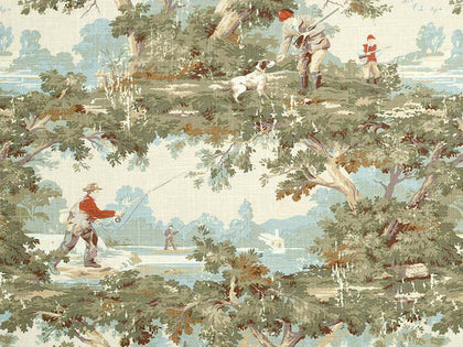 Toile Fabric by the Yard: Scenic & Elegant Designs