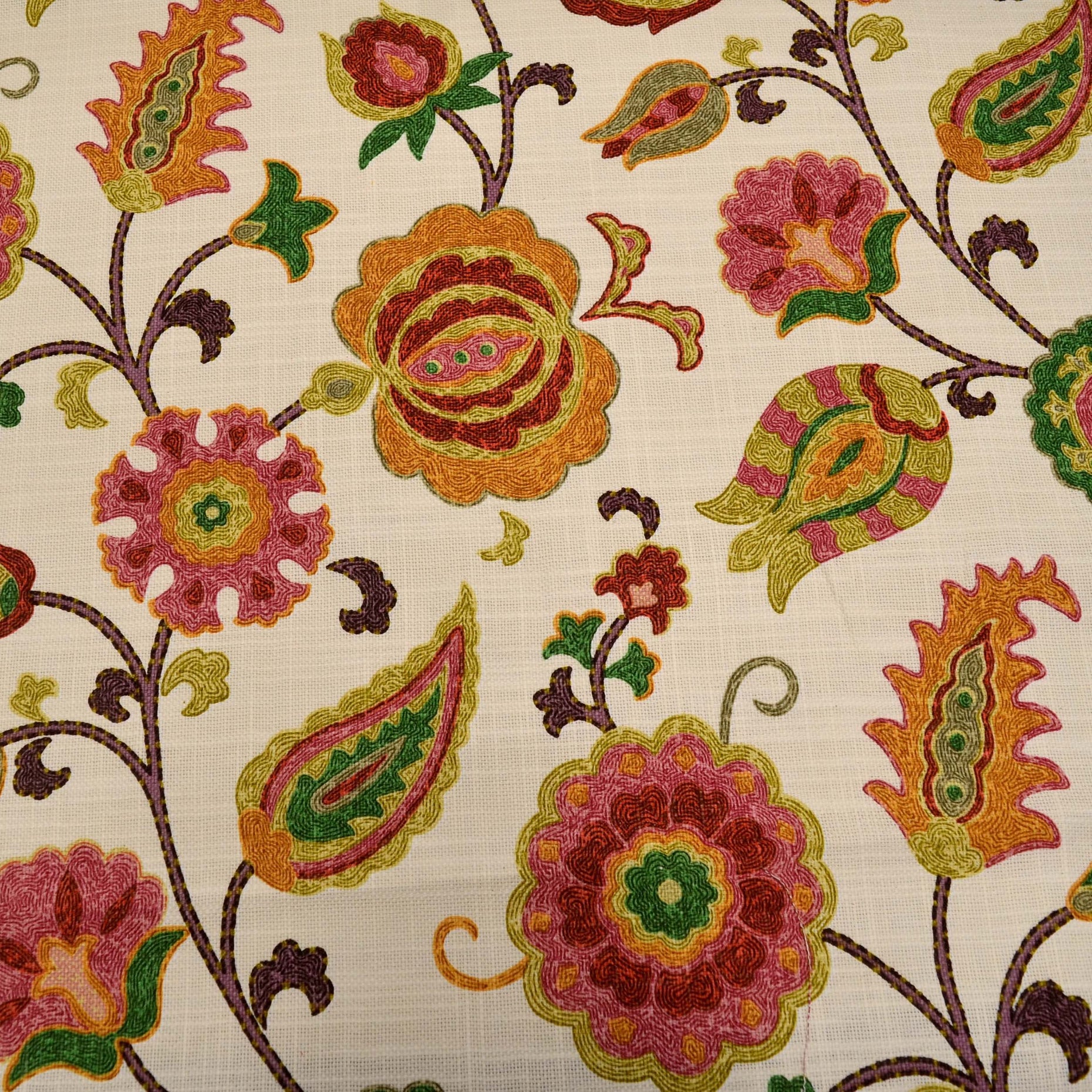 Jacobean Floral – The Fabric Co