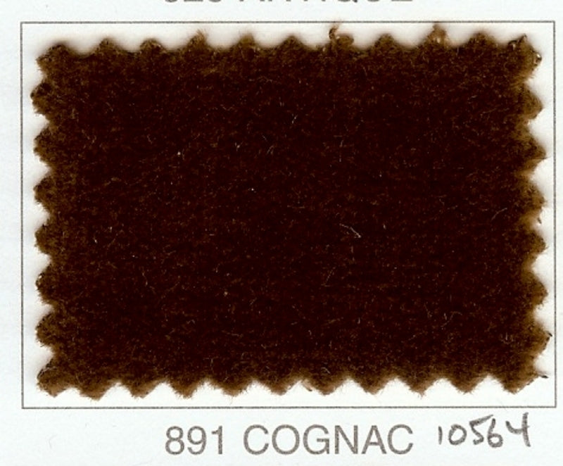 Velvet Upholstery Fabric Como 891 Cognac | The Fabric Co