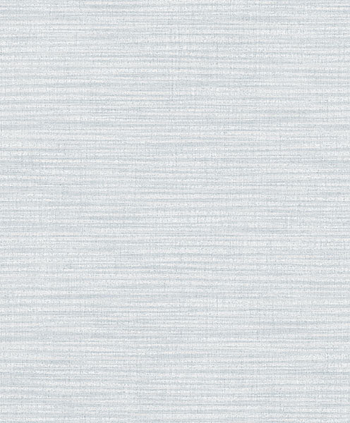 2814-MKE-3101 Zora Light Blue Linen Texture Wallpaper | The Fabric Co