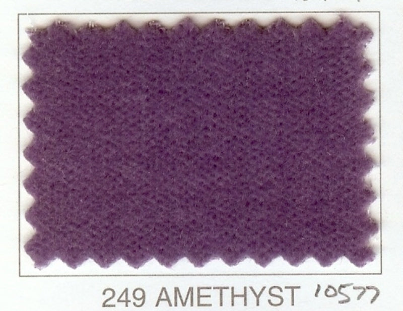 Velvet Upholstery Fabric Como 249 Amethyst | The Fabric Co