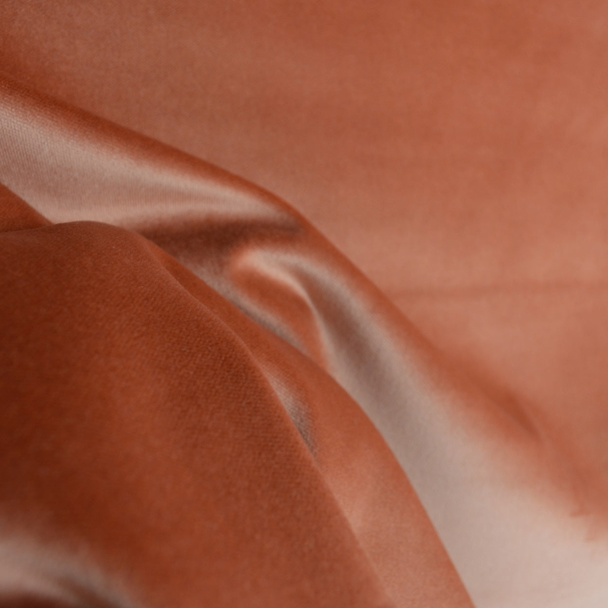 Velvet Upholstery Fabric Como 289 Rust | The Fabric Co