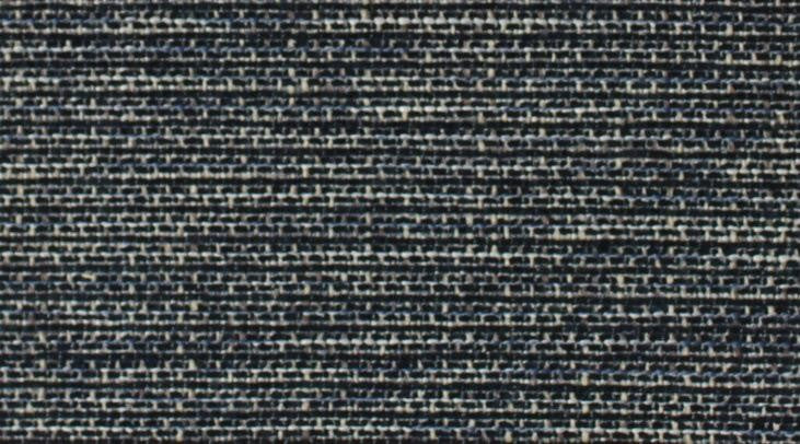 Nina Eclipse Dark Blue Textured Soft Chenille Crypton Upholstery Fabric