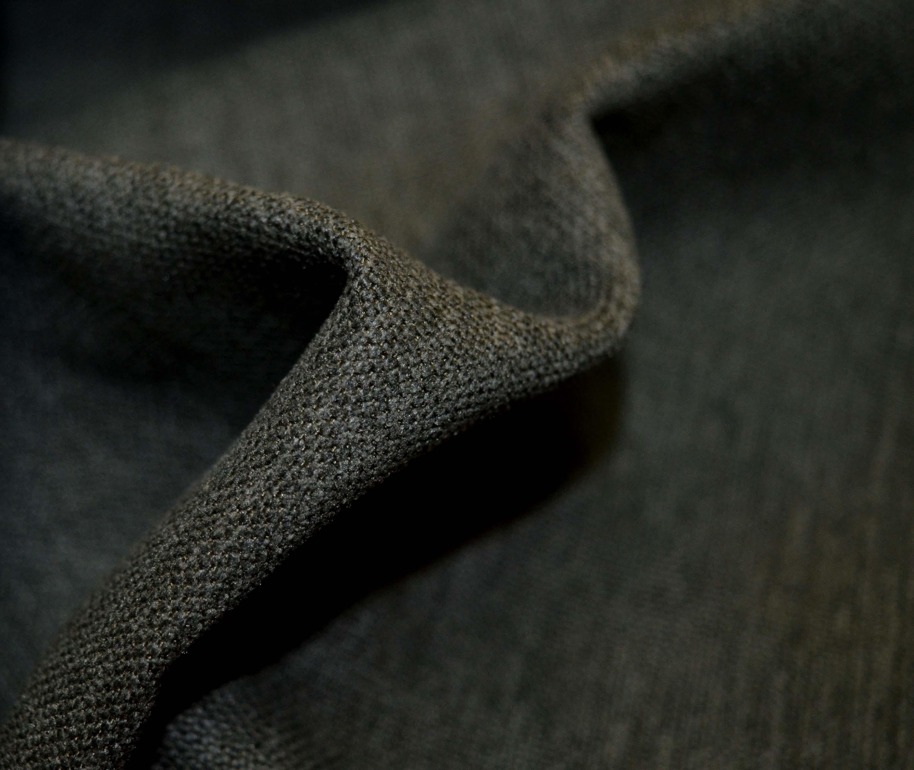 Dark Grey Soft Solid With Backing Peyton Inw Pepper Culp Fabric