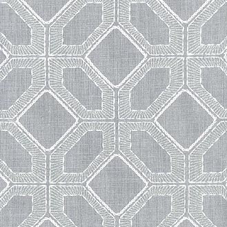 Light Grey Embroidered Barraud Emb Stone 700461 Waverly PK Lifestyles ...